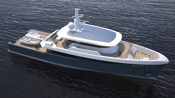 Rugged 32m explorer yacht concept from Van Geest Design